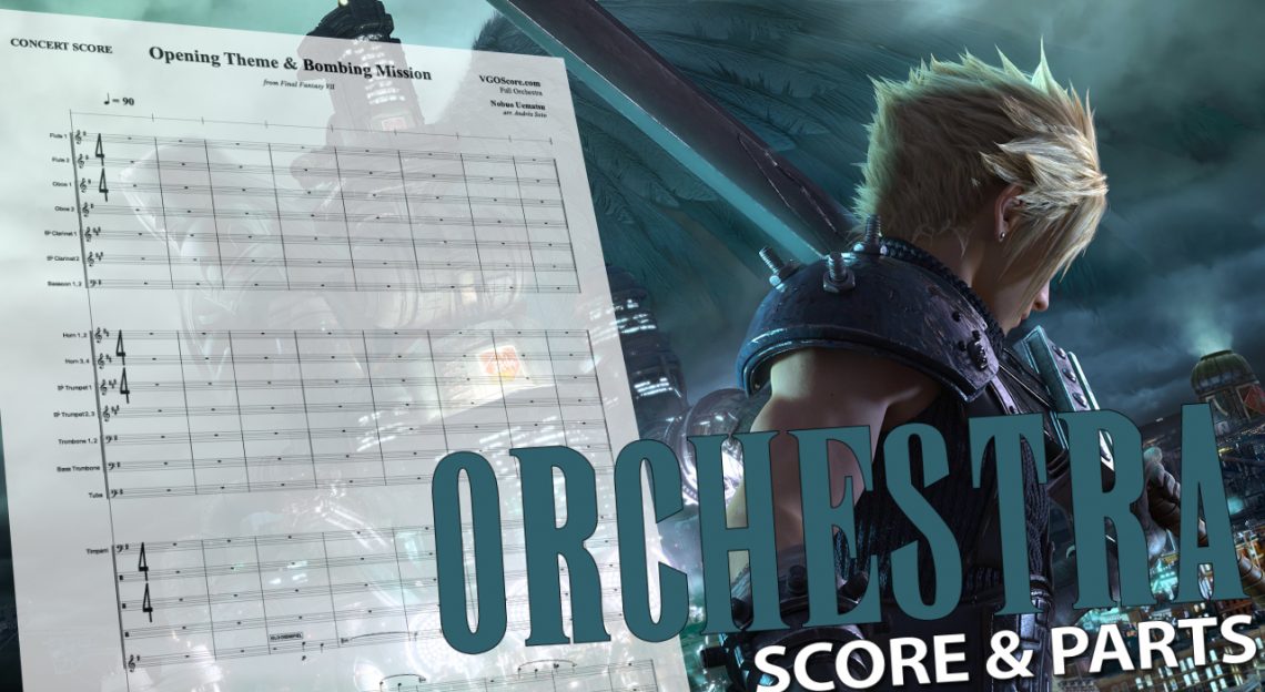 FFVII: Opening Theme & Bombing Mission | Orchestral Cover – VGOScore